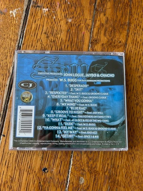 SUS RESPECTED CD Chicano Gangster Rap G-Funk Bad Azz Spice 1 WS Bugg 40 ...