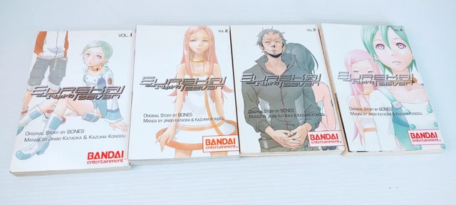 EUREKA SEVEN VOL.1~4 Complete set Manga Books Japan Novels Bandai 1st Editions £27.74 - PicClick UK