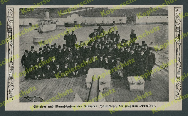 CEMAL PASCHA OSMAN. Hauptquartier Offiziere dt. Asienkorps Jerusalem ...