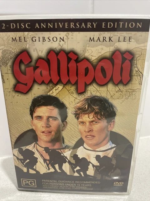 GALLIPOLI DVD MOVIE Special Edition (1981), Mel Gibson Reg 4 $9.95 ...