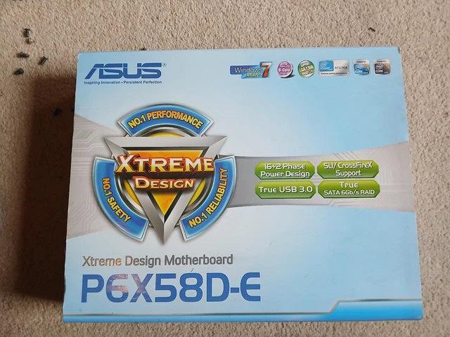 ASUS P6X58D-E, LGA 1366 Motherboard, Intel Xeon X5675, 24GB ddr3 ram £ ...