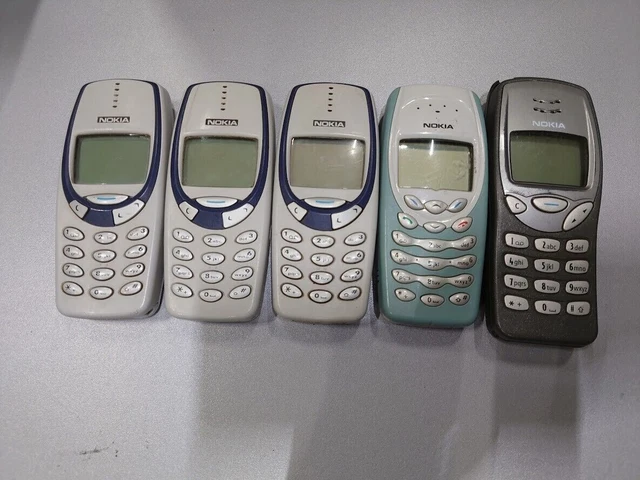 LOT DE 5 téléphones portables Nokia différents modèles occasion ne ...