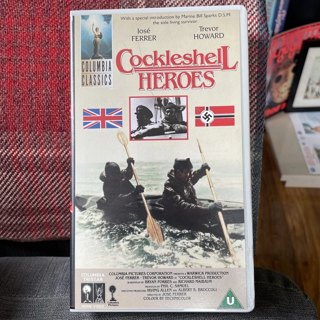 COCKLESHELL HEROES VHS Video VGC £8.00 - PicClick UK