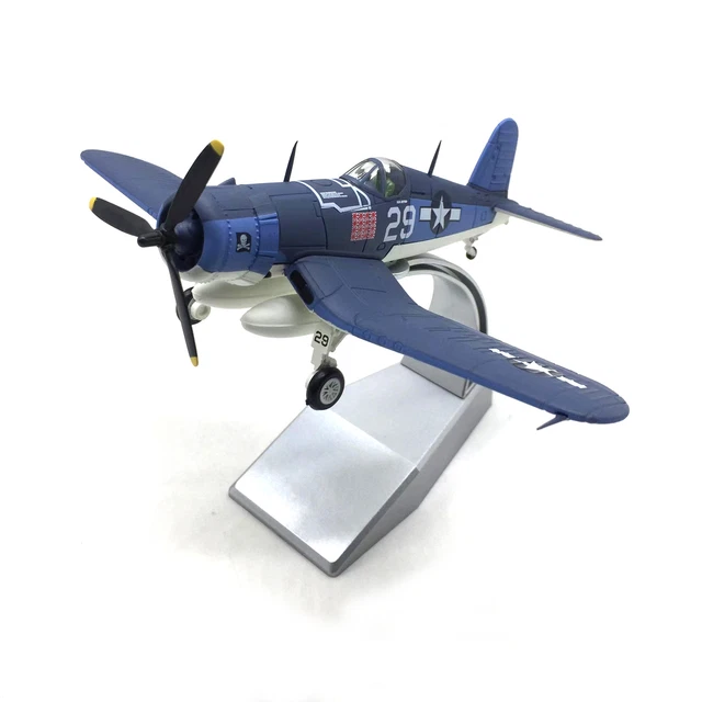 1/72 WW II F4U-1 Pirate Military Fighter Aircraft Modello Lega ...