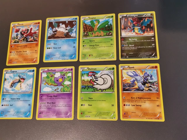 CARTE POKÉMON LOT de 8 cartes Explosion Plasma Noi et Blanc Anglais EUR ...