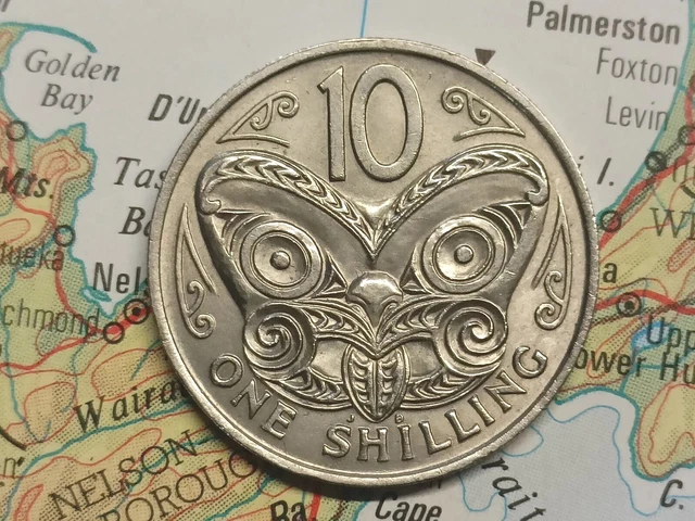1967 NEW ZEALAND 10 CENT COIN /ONE SHILLING QUEEN ELIZABETH 👑 nunc 'ish cond 🧐 $10.00 - PicClick AU