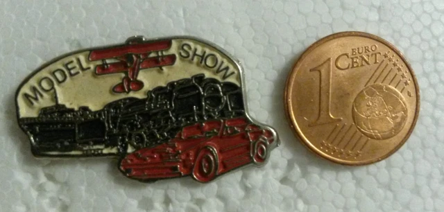 PINS PIN BADGE Model Show Modelisme Maquette Train Auto Rare Port Prix ...