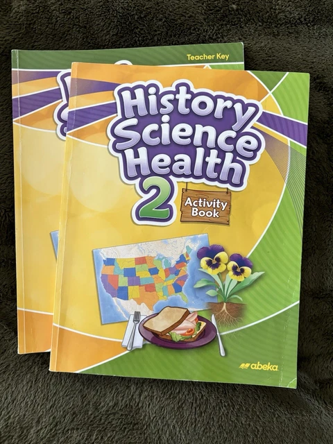 ABEKA 2ND GRADE History Science Health Activity Book And Teacher Key £ ...