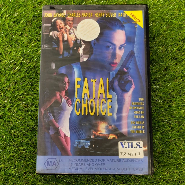 FATAL CHOICE - Ex Rental VHS Big Box Tape $35.50 - PicClick AU