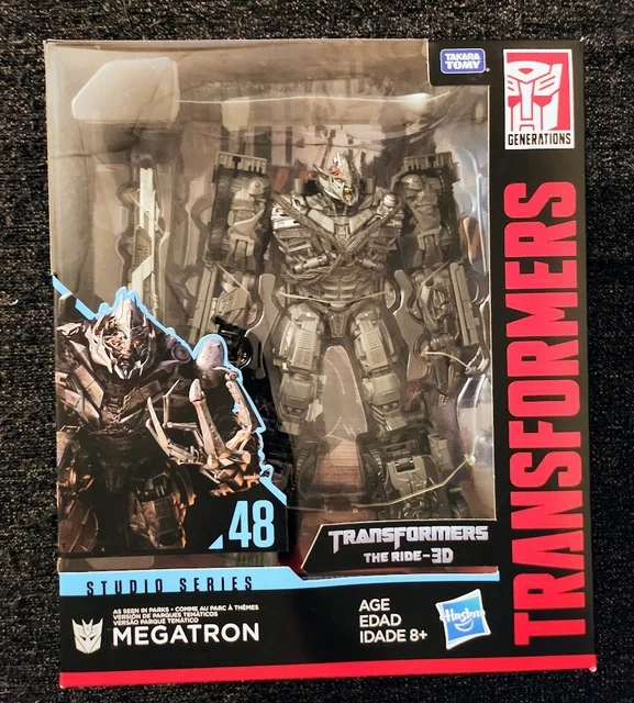 HASBRO TRANSFORMERS STUDIO Series 48 Megatron The Ride-3D New imperfect ...