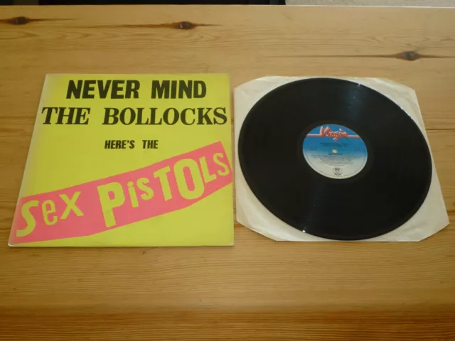 Never Mind The Bollocks Heres The Sex Pistols Vinyl Album Record Lp