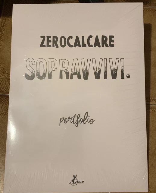 ZEROCALCARE PORTFOLIO “SOPRAVVIVI” Edizione Limitata Lucca Comics 2023 EUR 70,90 - PicClick IT