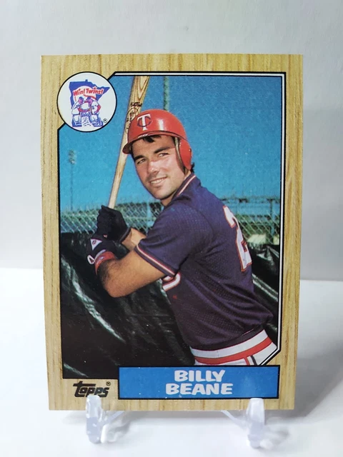 BILLY BEANE 1987 Topps Baseball #114 Minnesota Twins EUR 1,92 - PicClick FR
