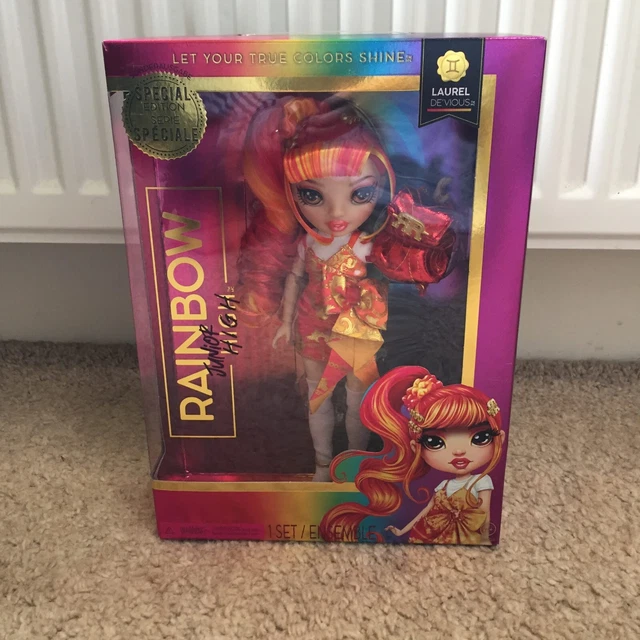 RAINBOW HIGH JUNIOR High Fashion Doll Laurel De'Vious Special Edition ...