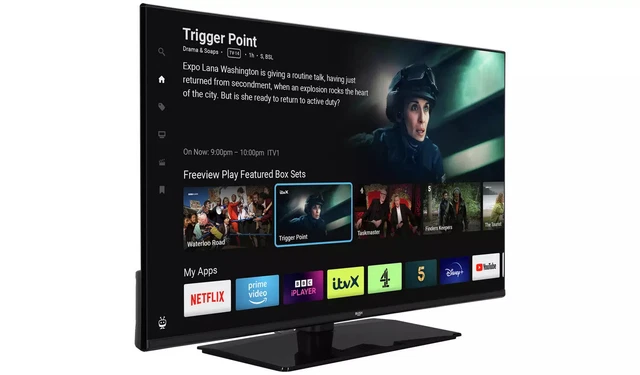 BUSH 32 INCH Smart TV Freeview HD HDR10 LED TiVo USB Youtube Netflix ...