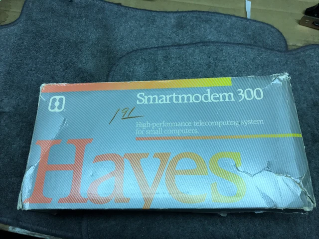 VINTAGE HAYES SMART Modem 300 (No Power Supply or Cables) $49.00 - PicClick