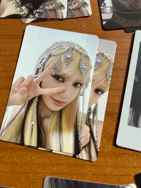 LISA OFFICIAL PHOTOCARD BLACKPINK Album Born Pink Kpop Authentic £6.07 ...