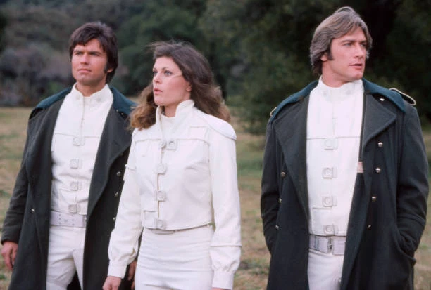 KENT MCCORD ROBYN Douglas Barry Van Dyke in Galactica 1980 1980s TV Old ...