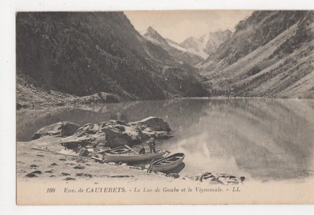 FRANCE, CAUTERETS, LE Lac de Gaube et le Vignemale, LL Postcard, B195 £ ...