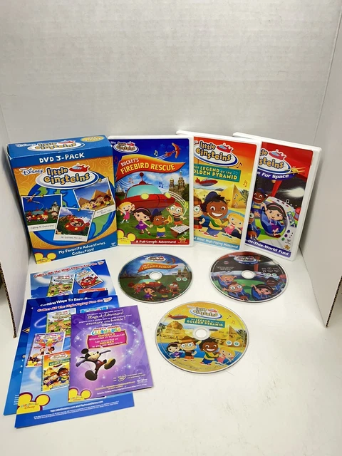 DISNEY LITTLE EINSTEINS Fall 2008 DVD 3-Pack: My Favorite Adventures ...