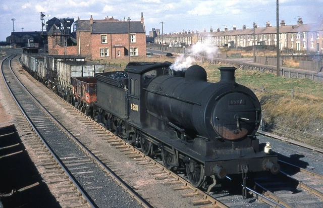 COLOUR RAIL SLIDE, BRE1716, former NER J27, 65811, Cambois £1.92 ...