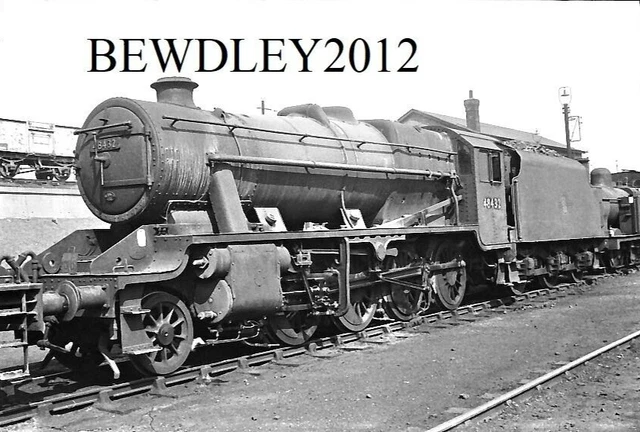 NEGATIVE 35MM LMS 8F 48432 ON WESTHOUSES SHED NO DATE RECORDED BUT ...