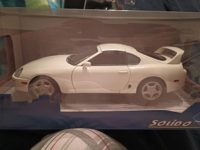 SOLIDO 1/18 - TOYOTA SUPRA MK4 TARGA ROOF - 1993 - White. New in box ...