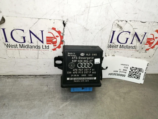 AUDI TT MK2 Light Range Control Module ECU 4F0907357F £15.92 - PicClick UK