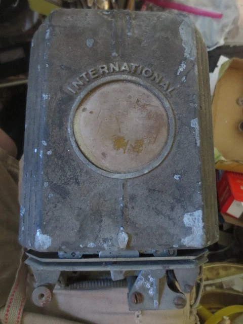 ANTIQUE INTERNATIONAL TIME Recording ITR model 780 Time Clock Untested ...
