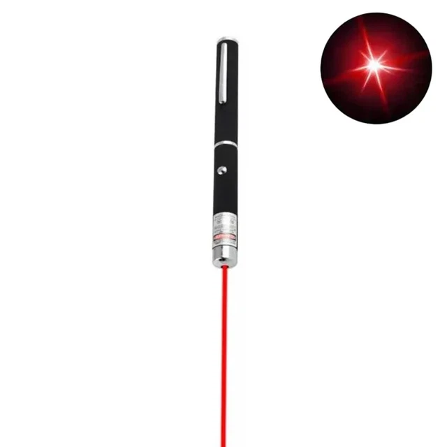 2-IN-1 MINI LASER Pointer LED Pet Training Flashlight Scratching Toys ...