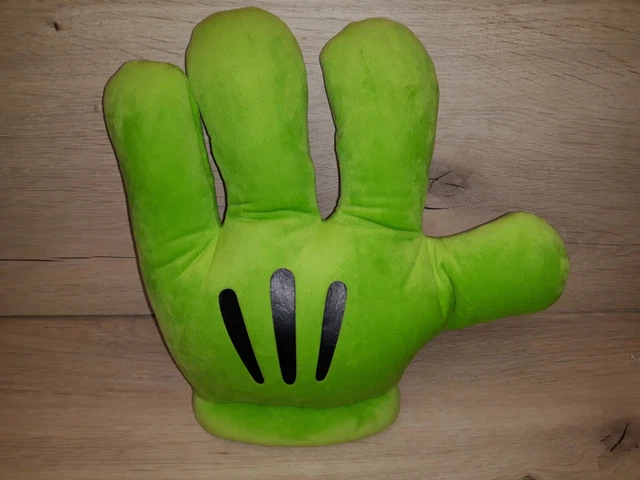DISNEY PARKS MICKEY Mouse Green Plush Left Hand Glove Mitt £8.00 ...