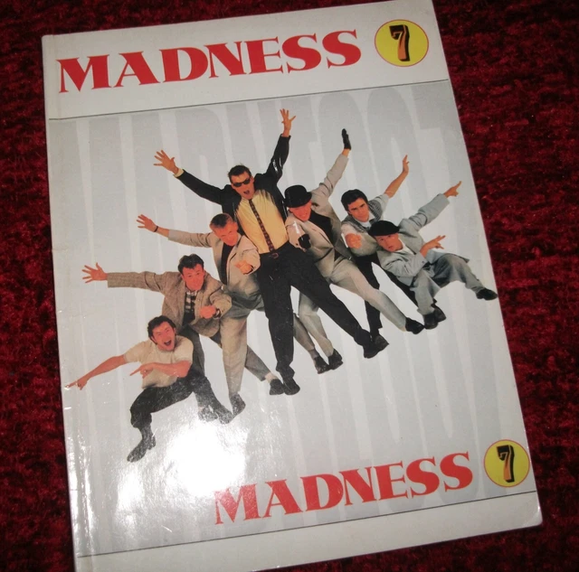 MADNESS - SONGBOOK - SEVEN 7 - SHEET MUSIC - ska 2 tone piano suggs ...