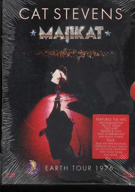 CAT STEVENS : Majikat: Earth Tour 1976 : Very Good Condition DVD : Free ...