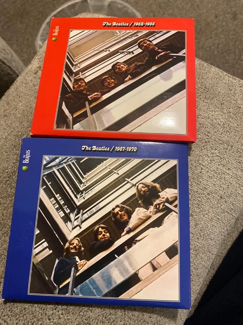 THE BEATLES 1962-1966 Blue + 1967-1970 Red 2023 Editions CD Albums £20.00 - PicClick UK