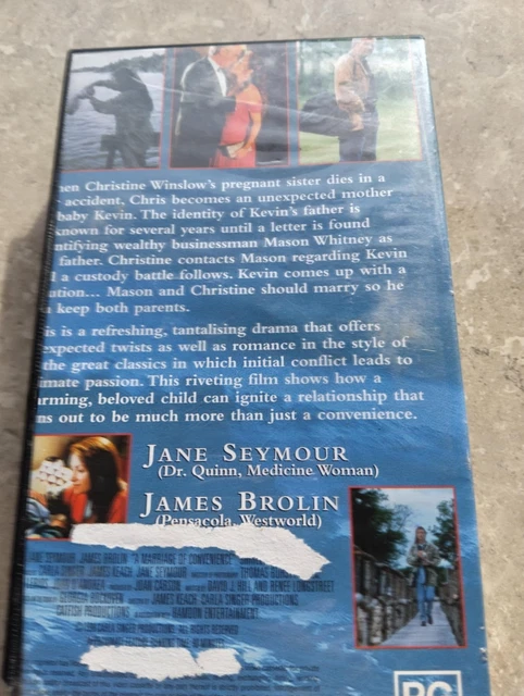 A MARRIAGE OF Convivence VHS Movie Video Cassette Tape $3.50 - PicClick AU