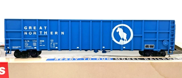 HO WALTHERS 932-4051 61' Wood Chip Car Great Northern Gn # 174286 $49. ...