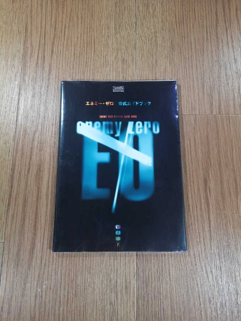B3106 BOOK ENEMY Zero Official Guidebook Ss Sega Saturn Strategy Guide ...