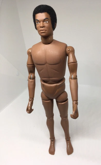 VINTAGE ACTION MAN Black Tom Stone Cotswold Figure Accessories GI Joe £ ...