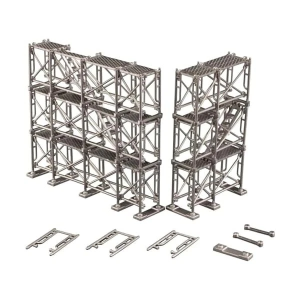PM OFFICE A Scaffolding Approximately 75mm 1/64-1/100 Scale Plastic ...