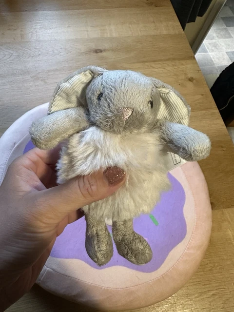 THE LITTLE WHITE Company Small Fluffy Bunny Rabbit Plush Soft Toy £7.59 ...