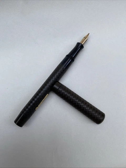 ANTIQUE FOUNTAIN PEN Ink Pen The Seal Pen C1900 No Bladder WHS 14ct Nib ...