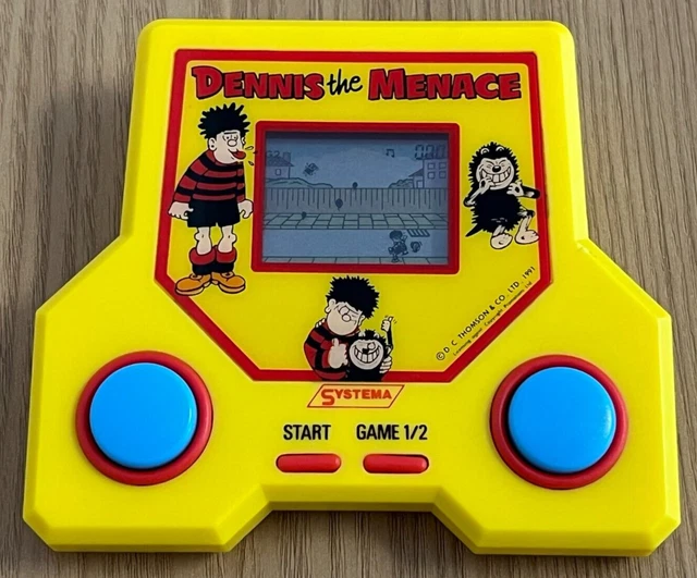 ULTRA RARE SYSTEMA Dennis the Menace Vintage 1991 LCD Game -🤔Make An ...