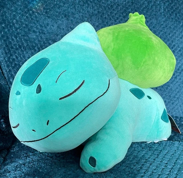 OFFICIAL POKEMON CENTER Sleeping Bulbasaur Plush Soft Toy 2015 New £40. ...