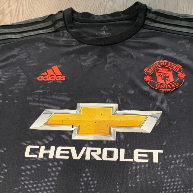MANCHESTER UNITED 2019-20 Adidas Third Football Soccer Jersey Kit Small ...