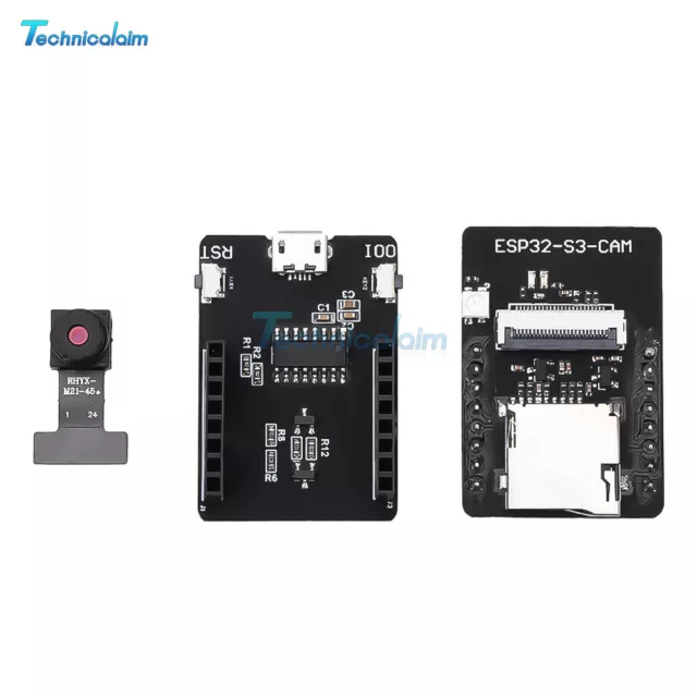 SCHEDA DI SVILUPPO CAM ESP32-S3 modulo WiFi Bluetooth N16R8 +OV2640 ... SCHEDA DI SVILUPPO CAM ESP32-S3 modulo WiFi Bluetooth N16R8 +OV2640 ...