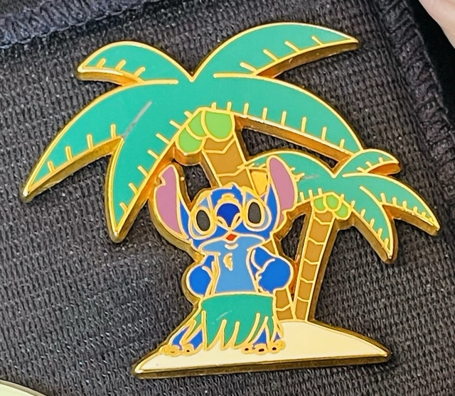 FANTASY DISNEY STITCH Under Palm Tree Pin £10.96 - PicClick UK