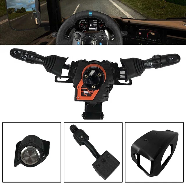 FOR LOGITECH G27 G29 Simulator Steering Wheel DIY Turn Signal Wiper ...