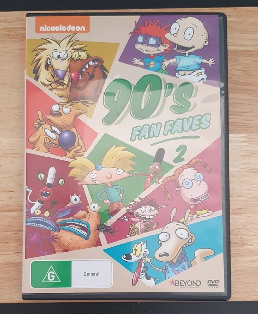 DVD NICKELODEON 90S Fan Faves R4 Rugrats CatDog Thornberrys Angry ...