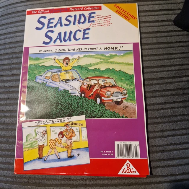 SEASIDE SAUCE MAGAZINE OFFICIAL BAMFORTH POSTCARD COLLECTION Vol 1 ...