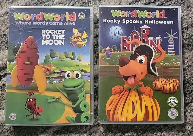 2 - WORD World DVD Lot - Rocket To The Moon - Kooky Spooky Halloween ...